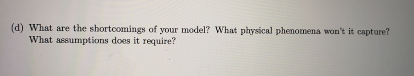 1. (15 points) Design your own mathematical model | Chegg.com