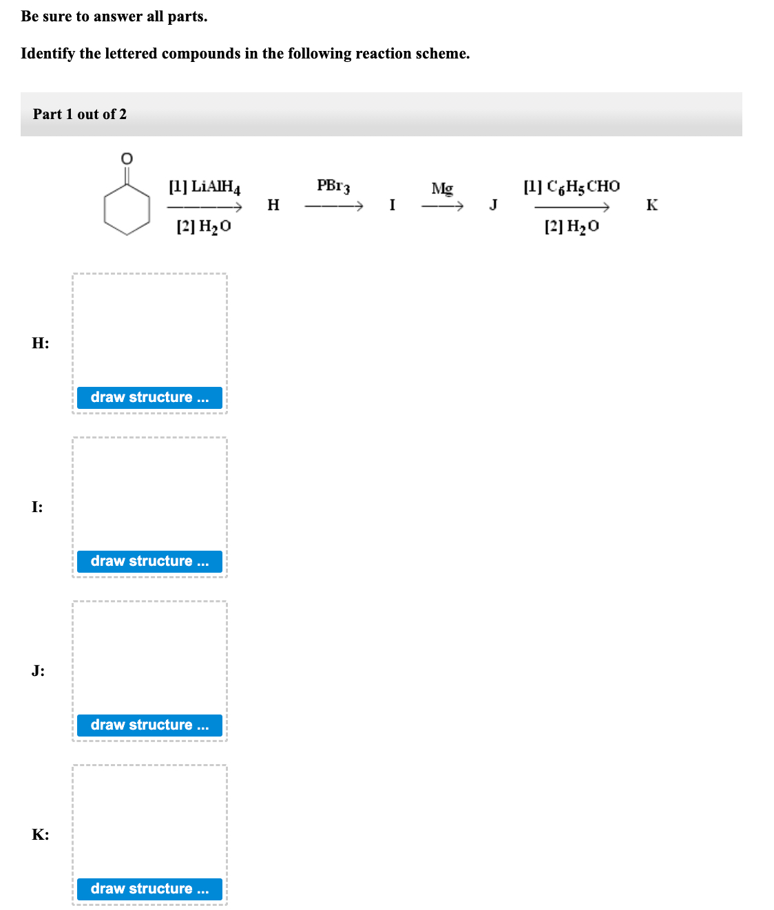 Solved Be sure to answer all parts. Identify the lettered | Chegg.com