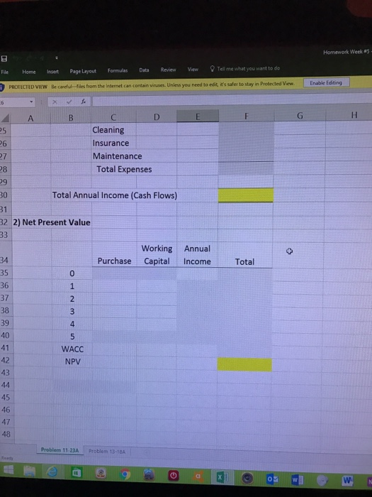 Solved Home Insert Page Layout Formulas Data Review View | Chegg.com