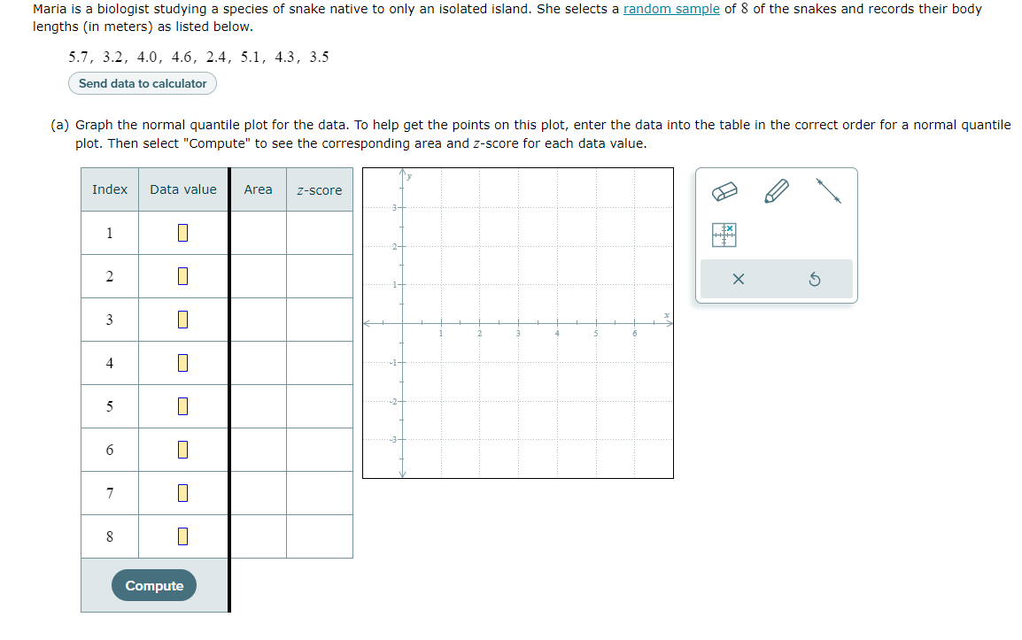 Solved Maria is a biologist studying a species of snake | Chegg.com
