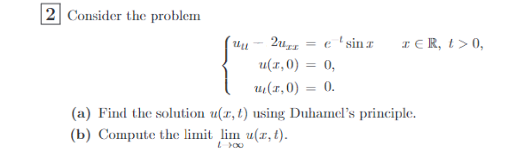 Solved Show me the steps to solve Consider the | Chegg.com