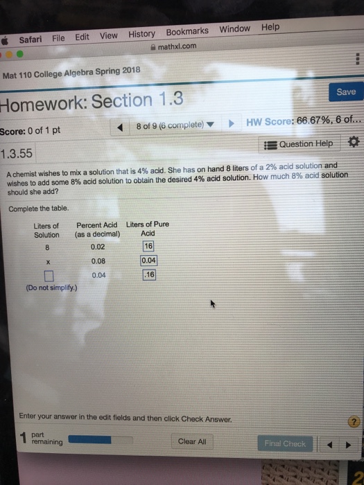 Solved Safari File Edit View History Bookmarks Window Help | Chegg.com