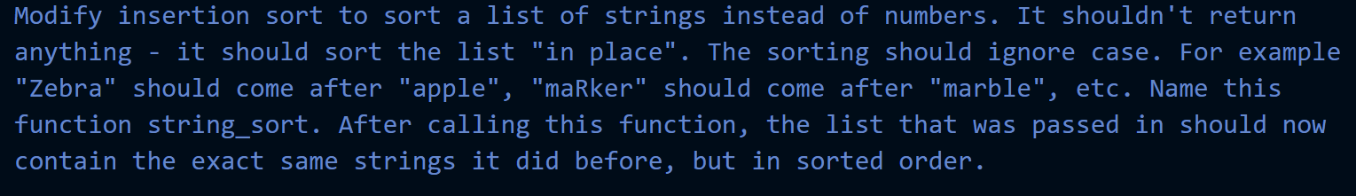 Solved Need assistance with the following exercise prompt | Chegg.com