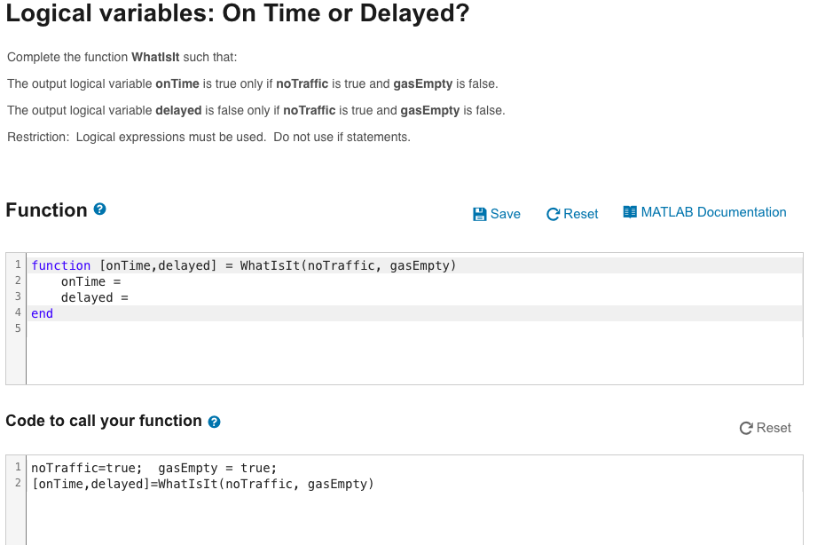 Solved Logical Variables On Time Or Delayed Complete The 