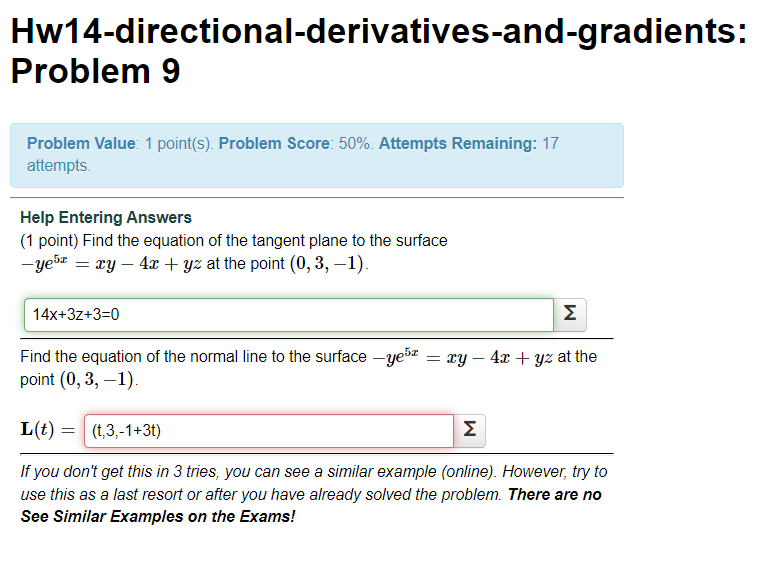 Solved Hw14-directional-derivatives-and-gradients: Problem 9 | Chegg.com