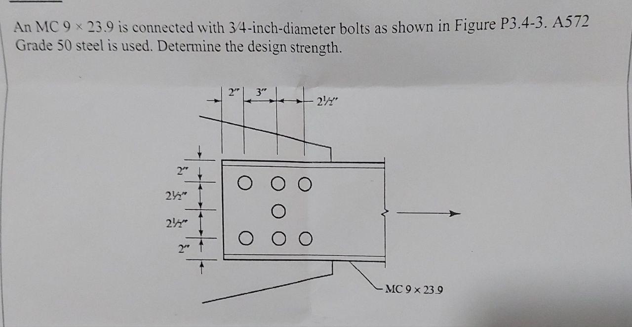 [Solved]: An MC ( 9 times 23.9 ) is connected with 34