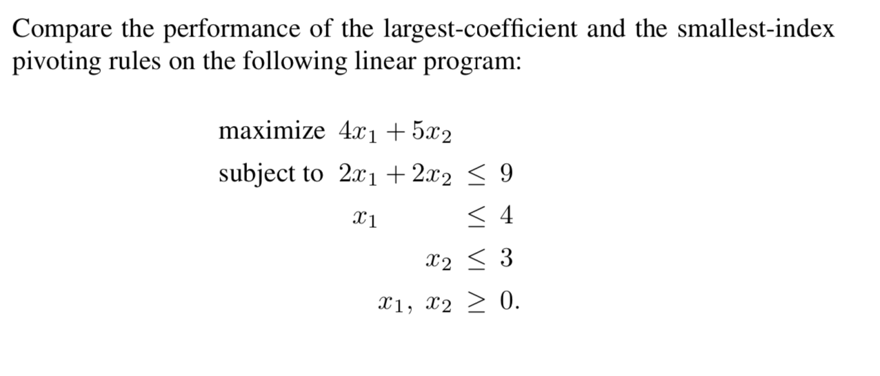 Solved Hello! Can u show me how to do the smallest index | Chegg.com