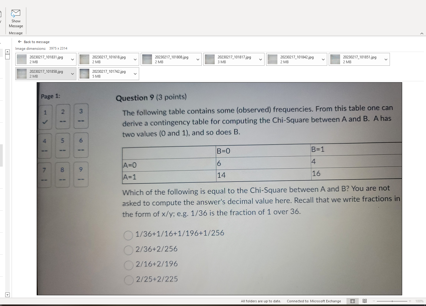 Solved The following table contains some (observed) | Chegg.com