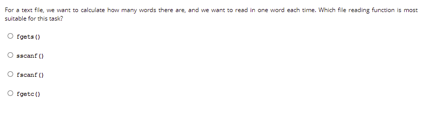 Solved Assume you have a FILE pointer named ptr which is | Chegg.com