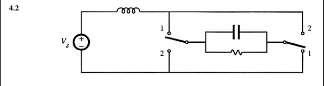 In Problems 4.1 to 4.6, the input voltage VR is dc | Chegg.com
