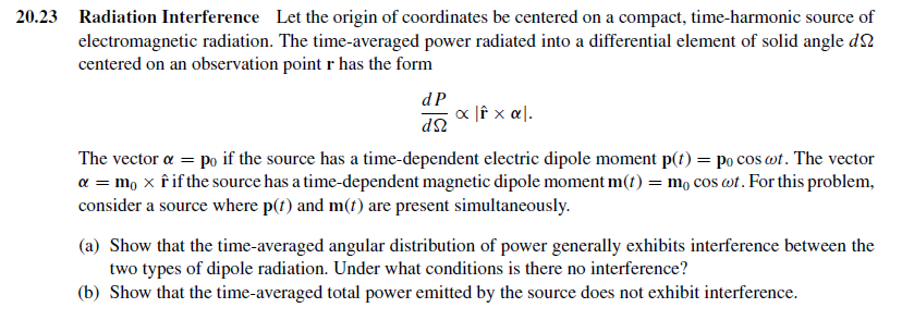 Solved Radiation Interference electromagnetic radiation. The | Chegg.com