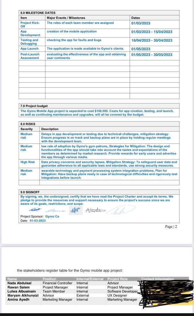 question: Based on the information below ( case study | Chegg.com