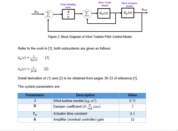 Solved Refer to the work in [1], ﻿both subsystems are given | Chegg.com