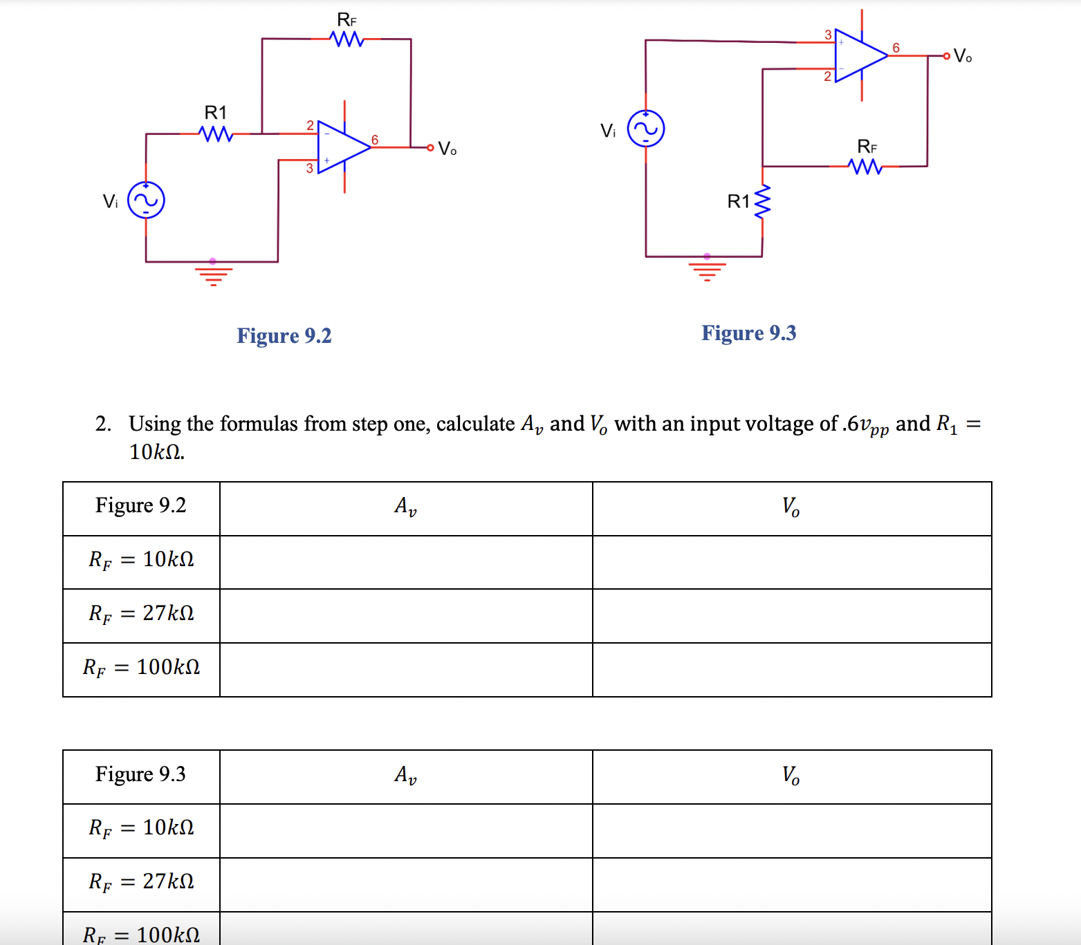 Solved pls help with the 2nd table | Chegg.com