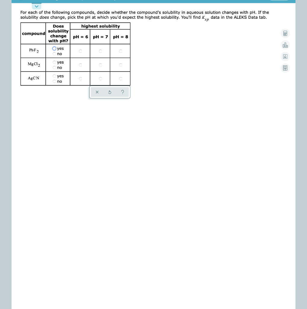 Solved For each of the following compounds, decide whether | Chegg.com