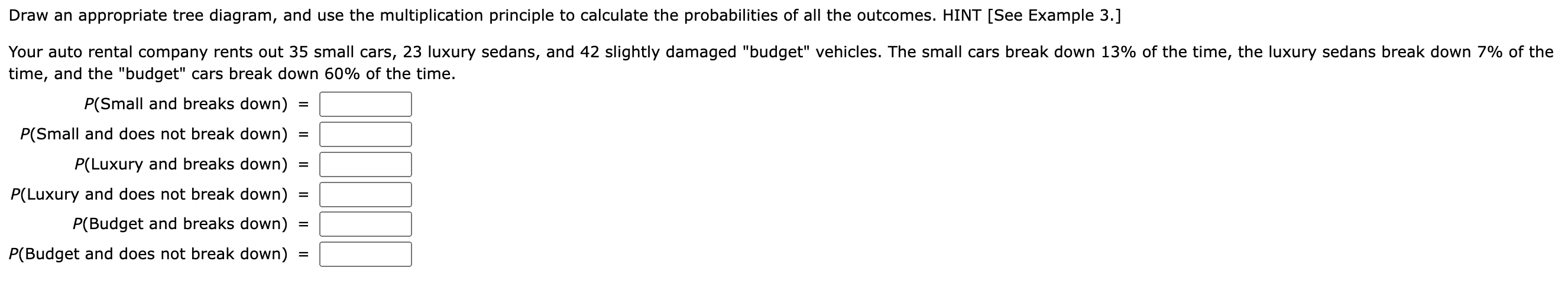 Solved Draw an appropriate tree diagram, and use the | Chegg.com