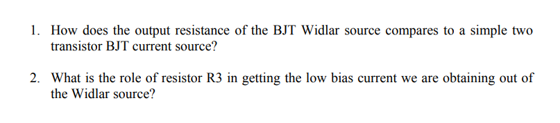 Solved Provide a formula for output resistance of the basic | Chegg.com