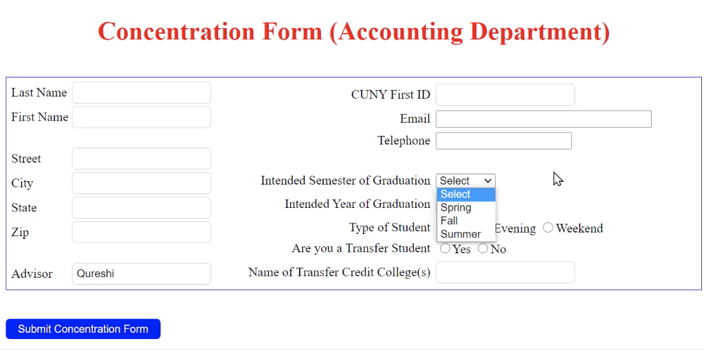 Solved You will be creating a Web Form using HTML and CSS | Chegg.com