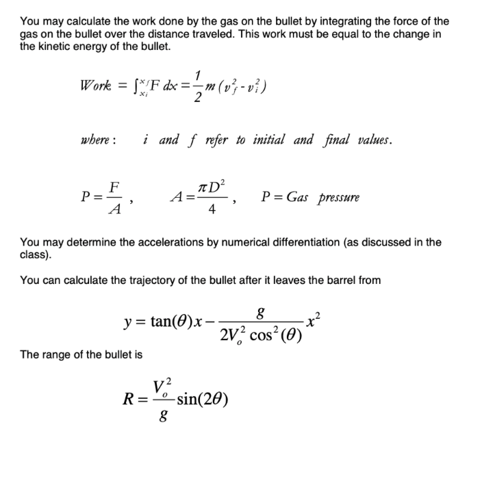 Solved You may calculate the work done by the gas on the | Chegg.com
