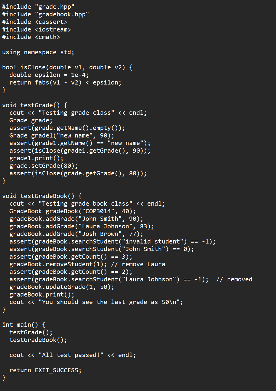 Solved SHELL=/bin/bash CXX=g++ CXXFLAGS=-std=c++11 -Wall -g | Chegg.com