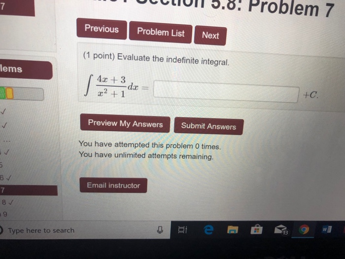 Solved Iot 38 Problem 7 Previous Problem Listnext 1