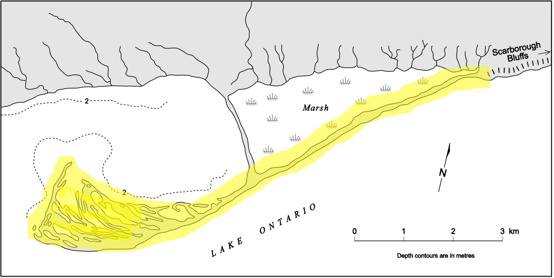 Solved From an examination of the map for Toronto (Fig. | Chegg.com