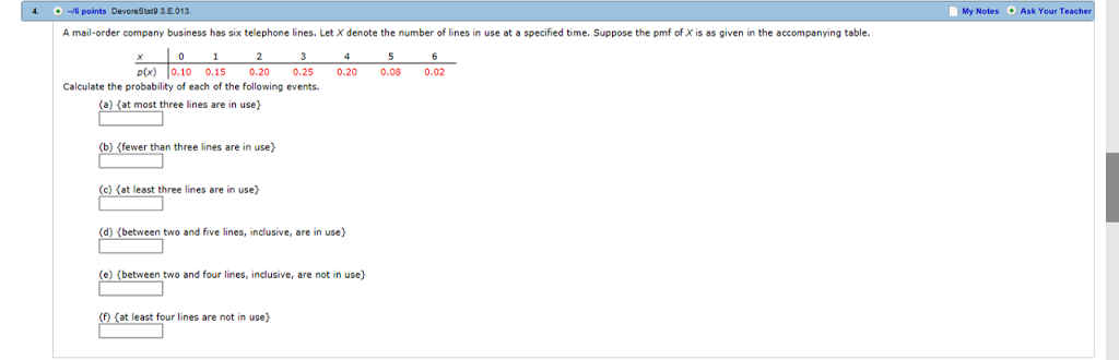 Solved 6 Points Devorestat9 3 1013 My Notes Ask Your T A