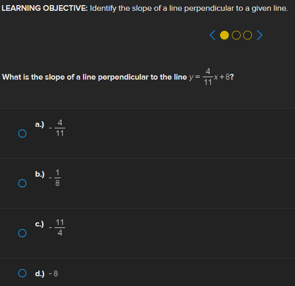 Solved LEARNING OBJECTIVE: Identify the slope of a line | Chegg.com Solved LEARNING OBJECTIVE: Identify the slope of a line | Chegg.com