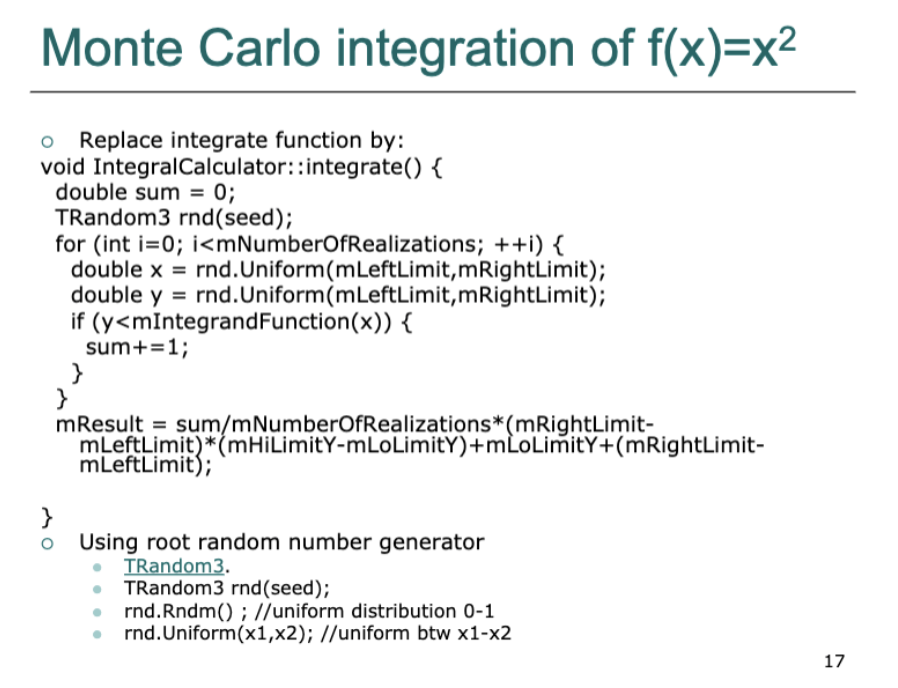 Use a monte carlo integration program to find the | Chegg.com