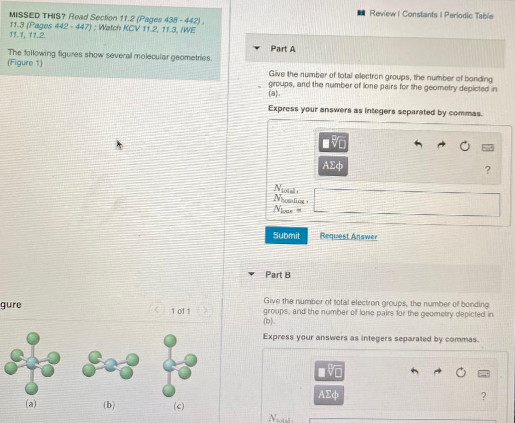 Solved A Review Constants i Periodic Table MISSED THIS? Read | Chegg.com