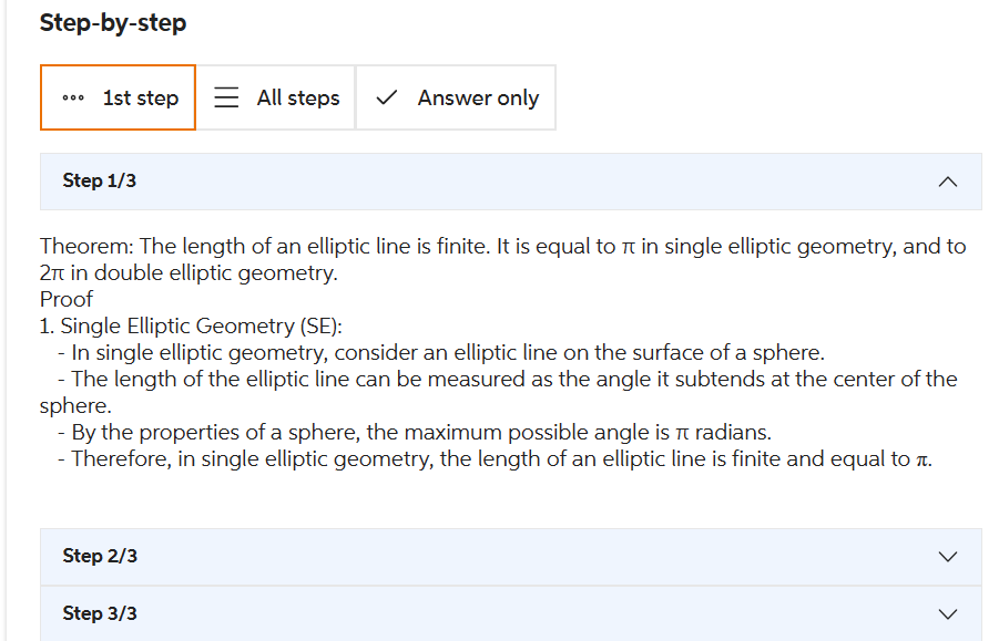 Solved Elliptic DistanceProve the theorem below. I need | Chegg.com