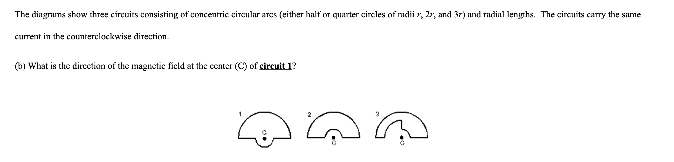 Solved The diagrams show three circuits consisting of | Chegg.com