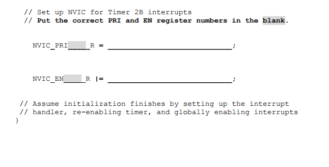 Question 3: GPTM Timers and Input Capture Consider | Chegg.com