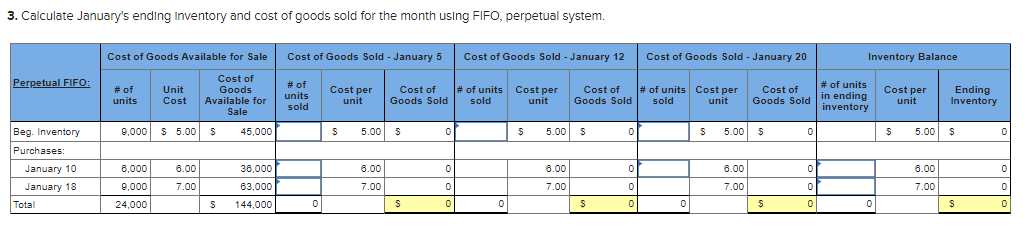 Solved Problem 8-5 (Algo) Various inventory costing methods | Chegg.com