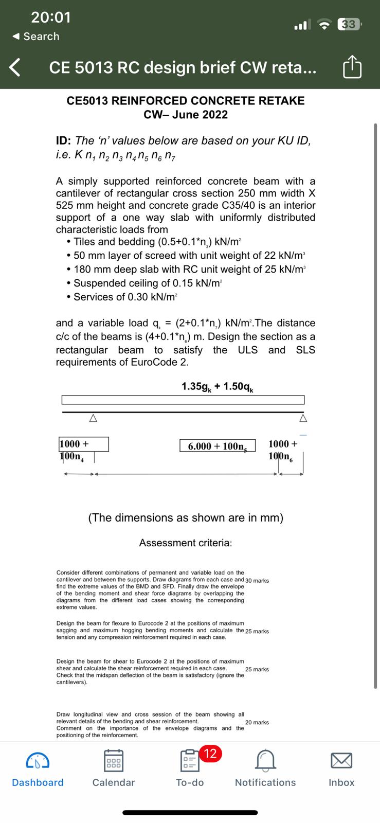Solved Please solve it using Eurocode 2 ( as mentioned in | Chegg.com