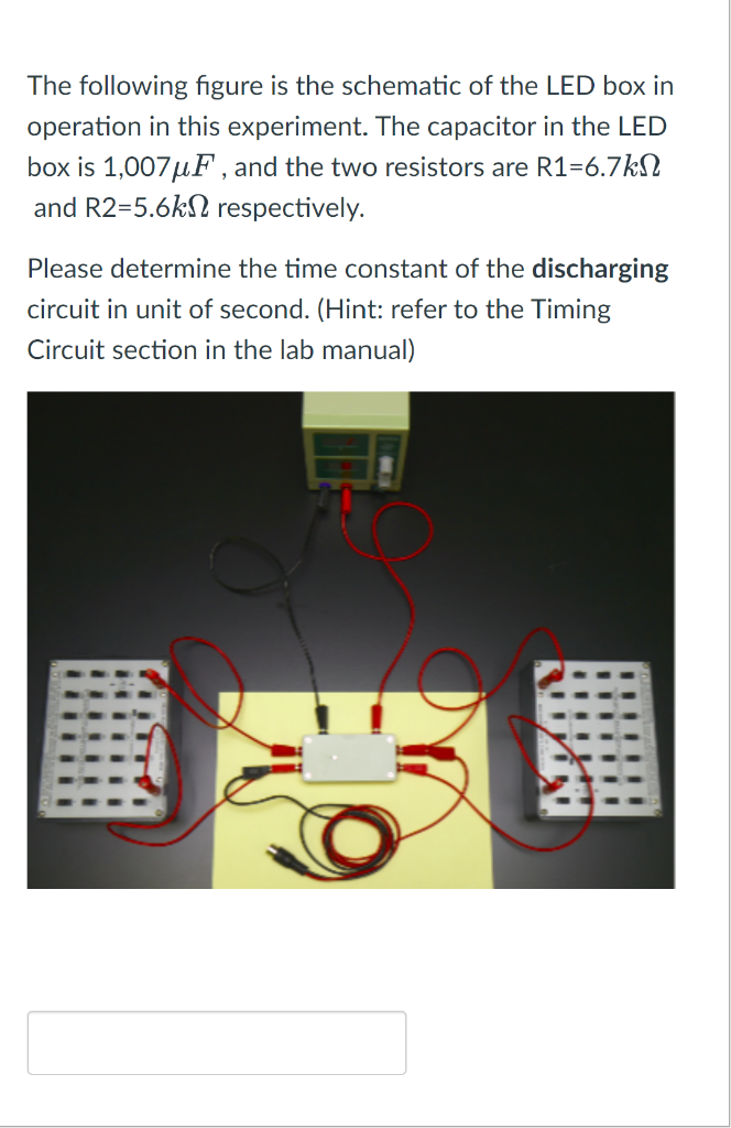 The following figure is the schematic of the LED box | Chegg.com