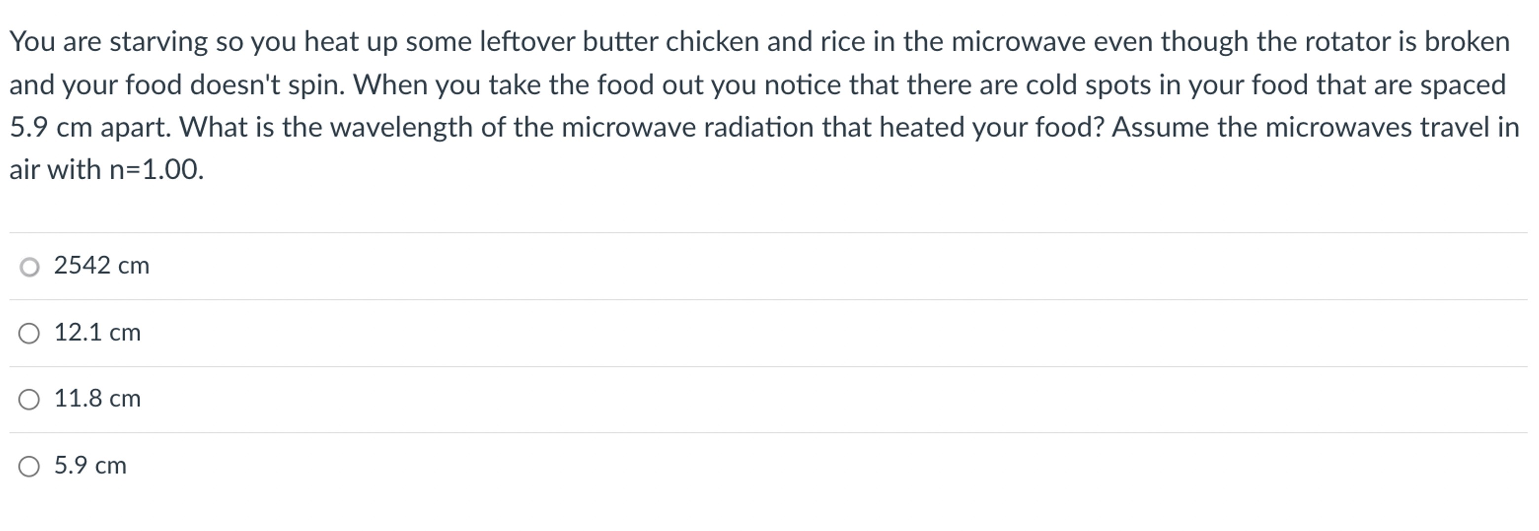 Solved You are starving so you heat up some leftover butter | Chegg.com