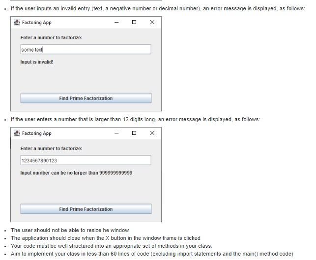 Solved Q2. Write a Java Swing application that should appear | Chegg.com