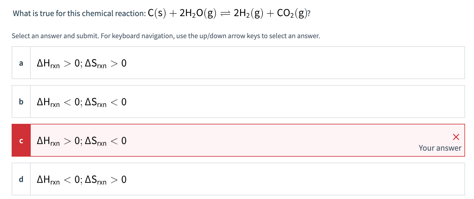 Solved What is true for this chemical reaction: 2 ﻿SO_2(g) + | Chegg.com