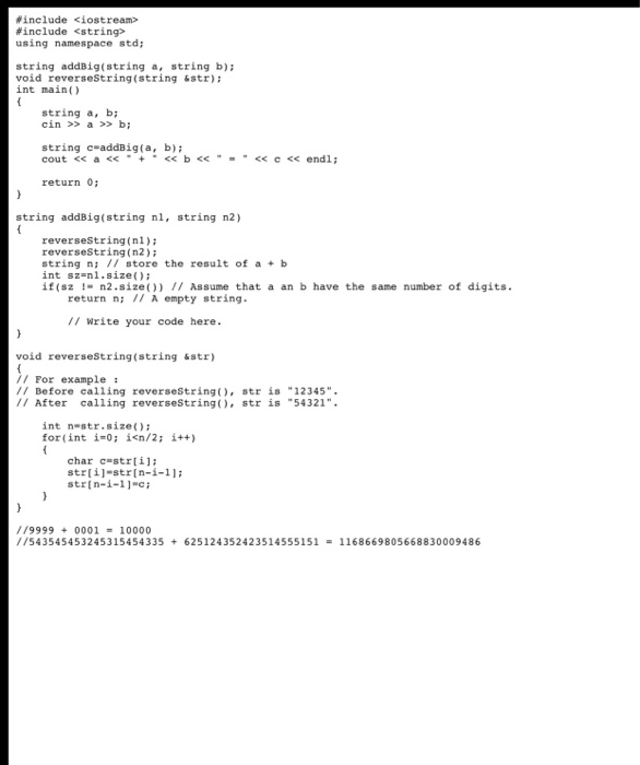 Solved include ciostream> #include using namespace std; | Chegg.com