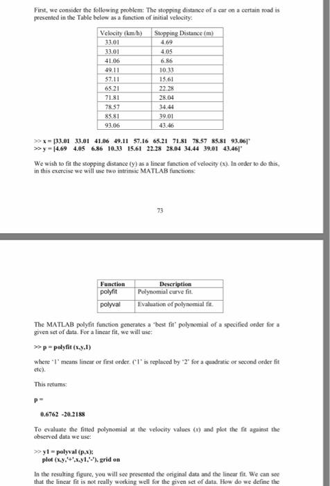 Solved Hello i am studying MATLAB and need help with this | Chegg.com