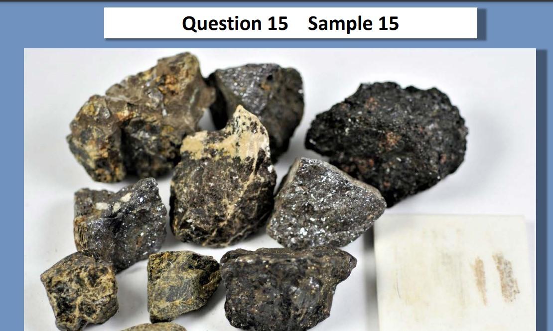 Solved Sample Luster Hardness Cleavage Streak Color and | Chegg.com