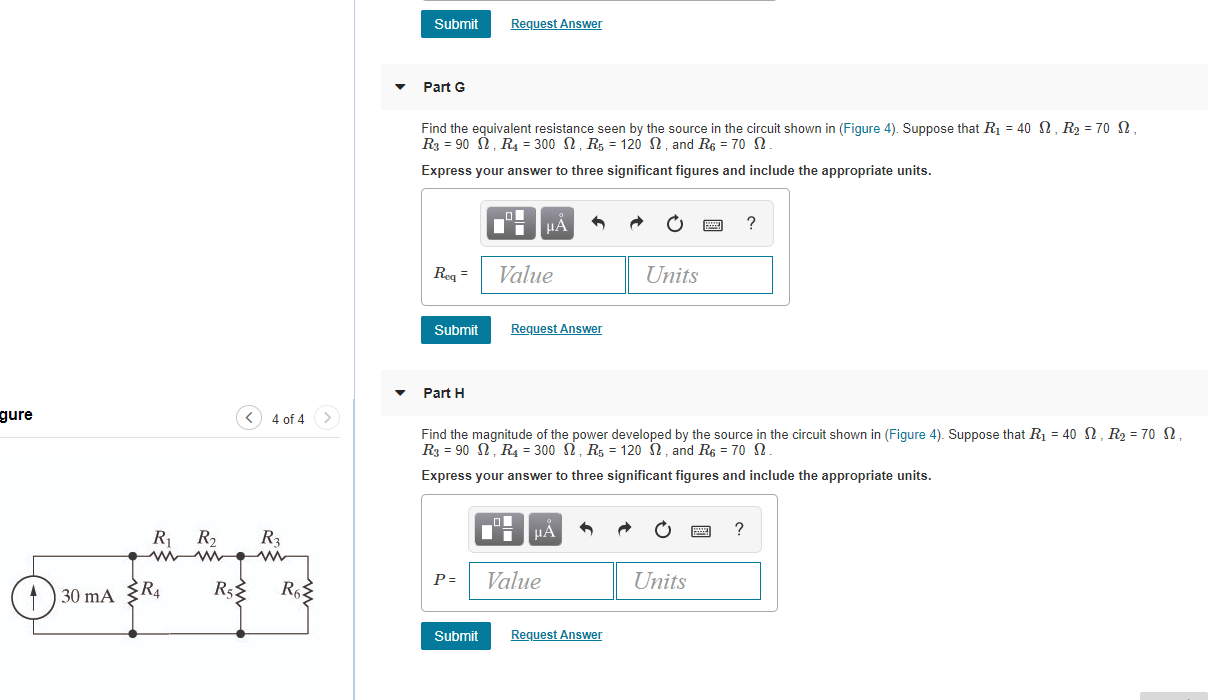 Solved Review | Constants Part A Find the equivalent | Chegg.com