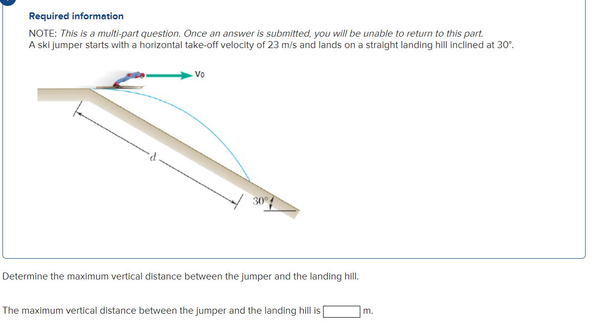 Solved Required information NOTE: This is a multi-part | Chegg.com