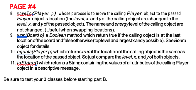 INSTRUCTIONS Using Java Programming Language, code | Chegg.com