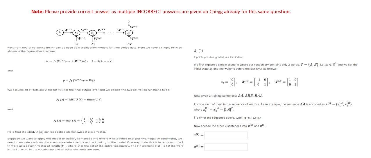 Note Please Provide Correct Answer As Multiple Chegg
