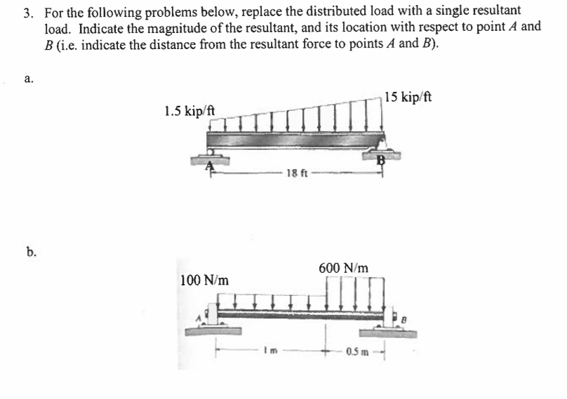 Solved For the following problems below, replace the | Chegg.com