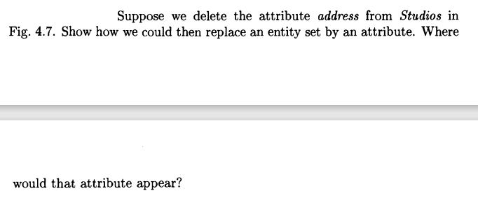 Solved Suppose we delete the attribute address from Studios | Chegg.com