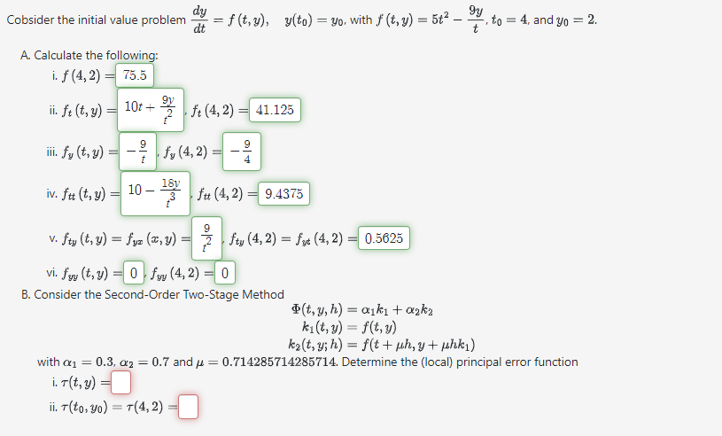 Solved WORK ON PART B ONLY!!!!!! DO NOT WORK ON PART A, THAT | Chegg.com