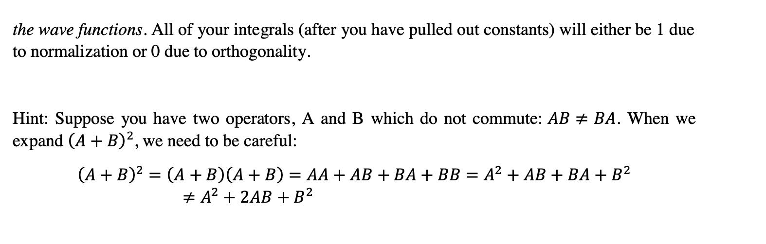 Solved = 2. (10 points) (a) Starting from eq. 2.58:[Â¥ = ħw | Chegg.com